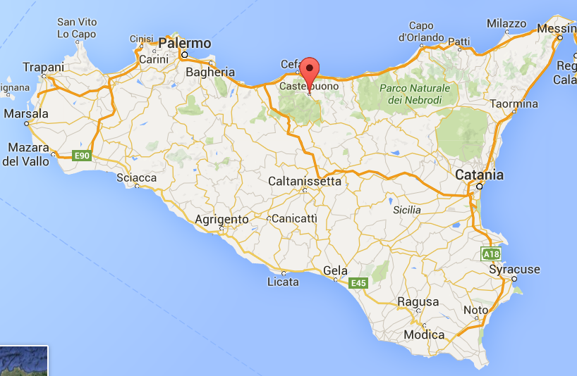 Exploring Sicilian Towns With Google Maps | The Pittsburgh Librarian